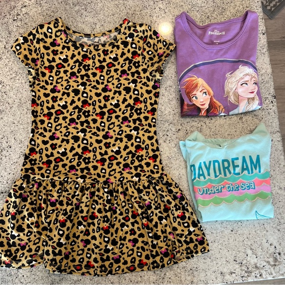 Disney | Dresses | Disney Bundle Dress Shirts Girls 67 | Poshmark